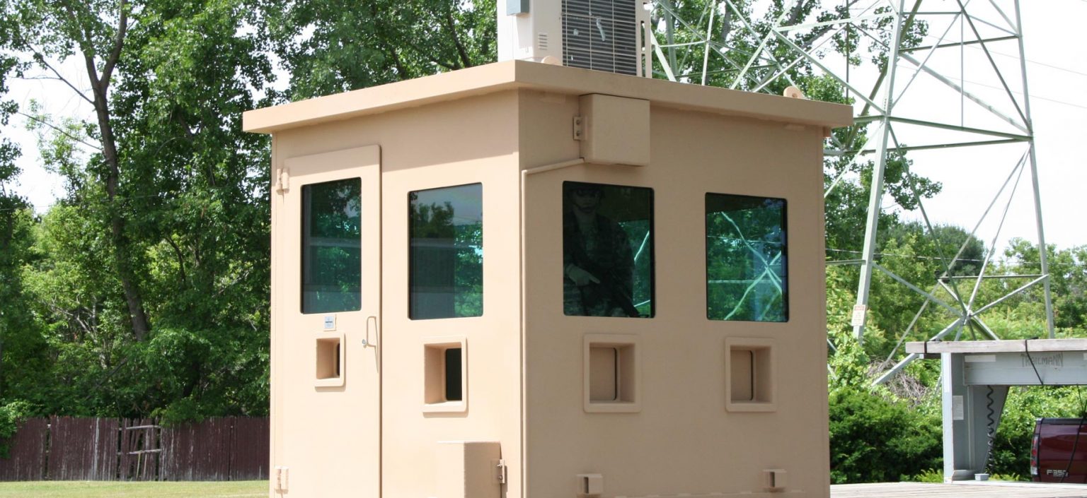 Ballistic Rated Guard Booths & Guard Houses | Protech Defense